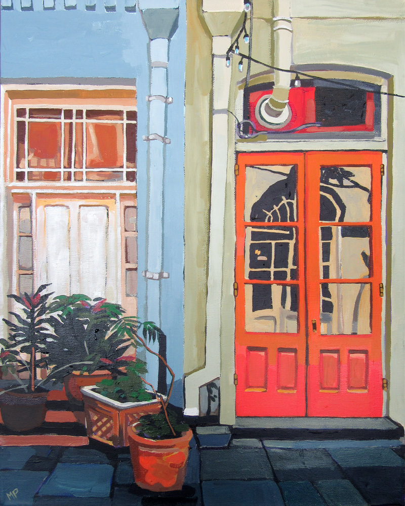 The Orange Doors – Melinda Patrick Art